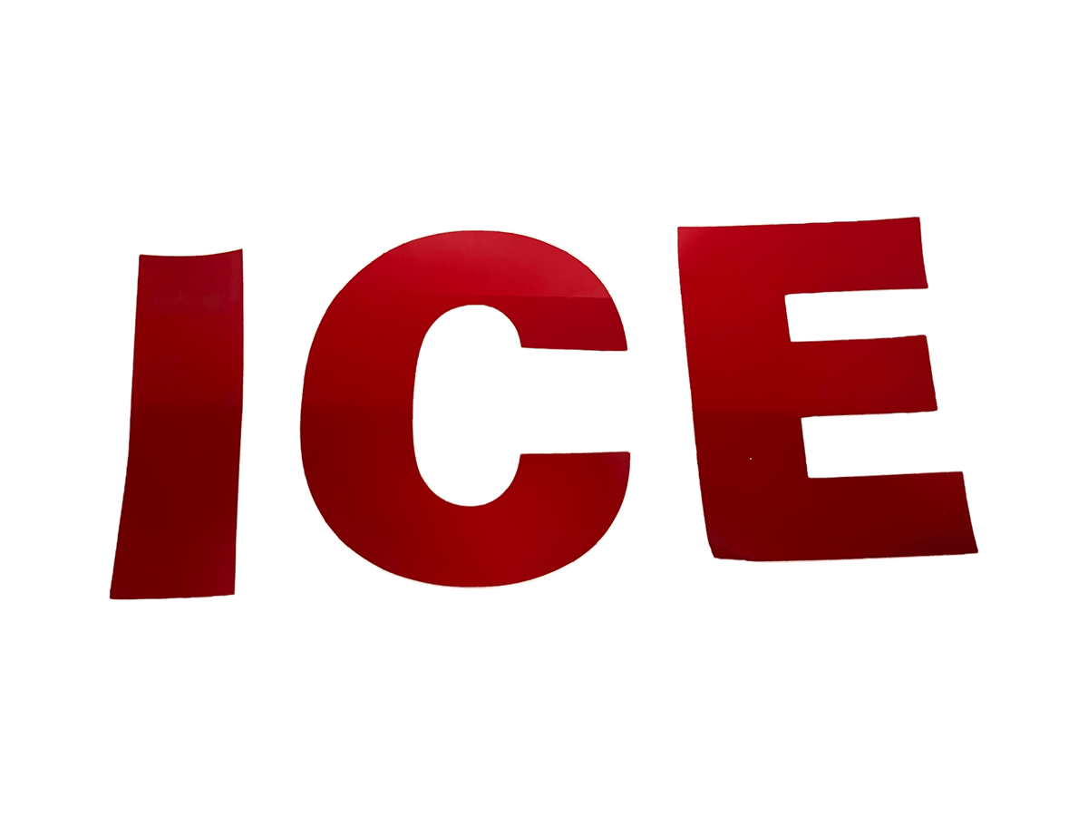 LER-207-0027 | I-C-E Starrett Decal (Red) (OBSOLETE) — Automatic ICE ...