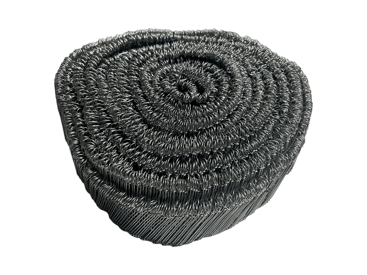 TIE-TIEW3 | 3” Galvanized Double Loop Wire Ties — Automatic ICE™ Systems