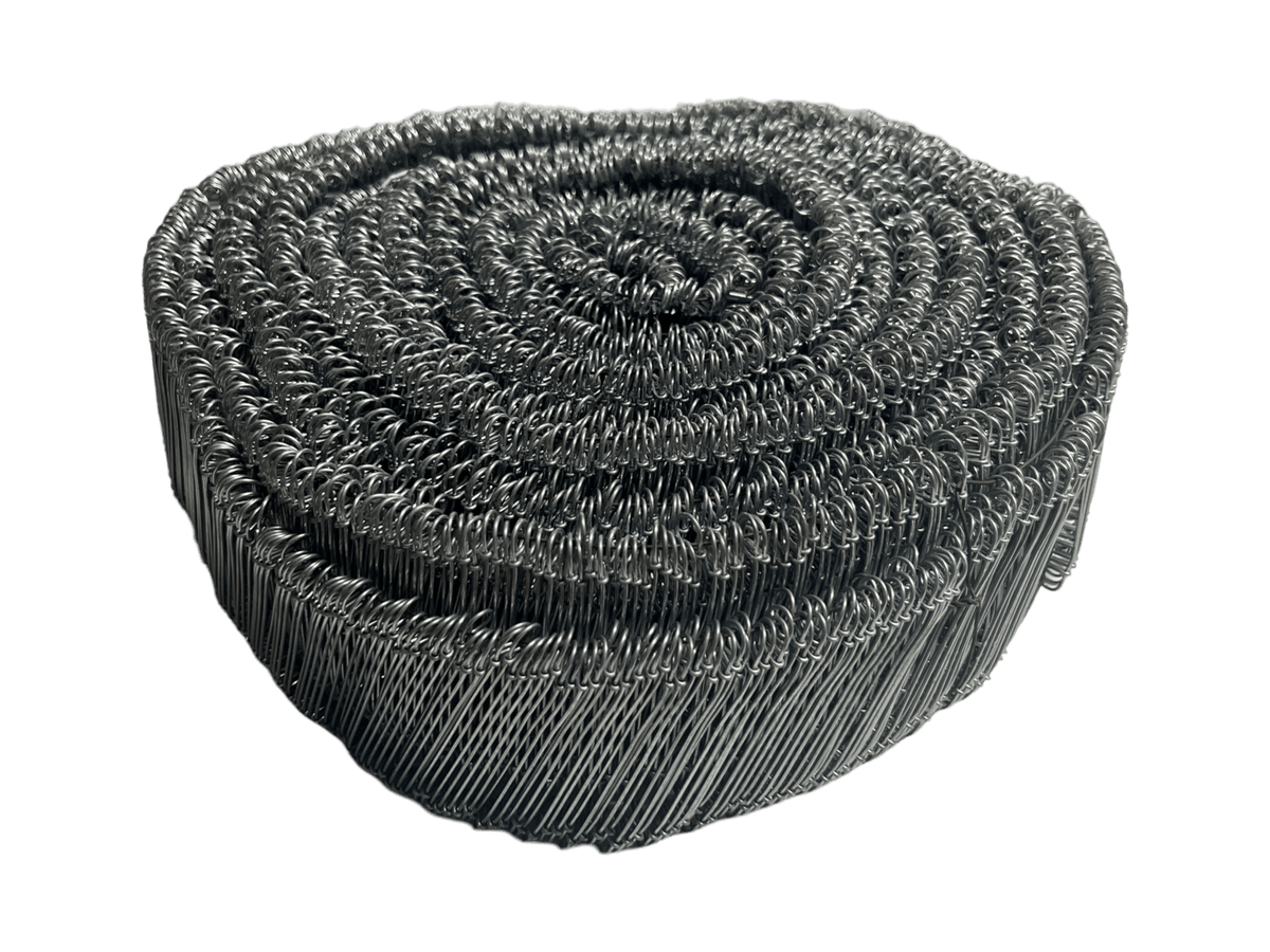 TIE-TIEW4 | 4” Galvanized Double Loop Wire Ties — Automatic ICE™ Systems