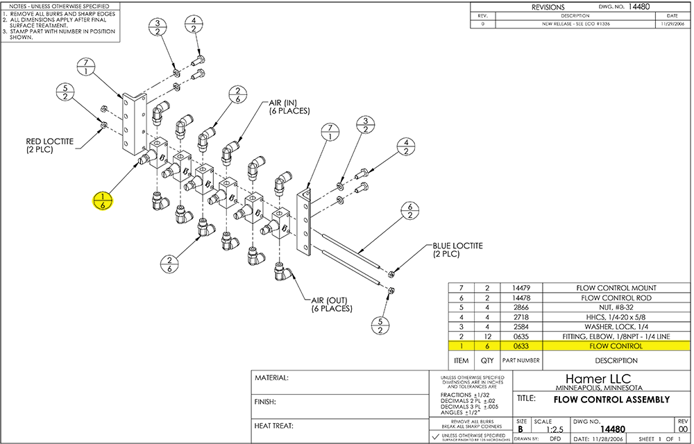 HAM-0633 | Flow Control - BLOCK – Automatic ICE™ Systems