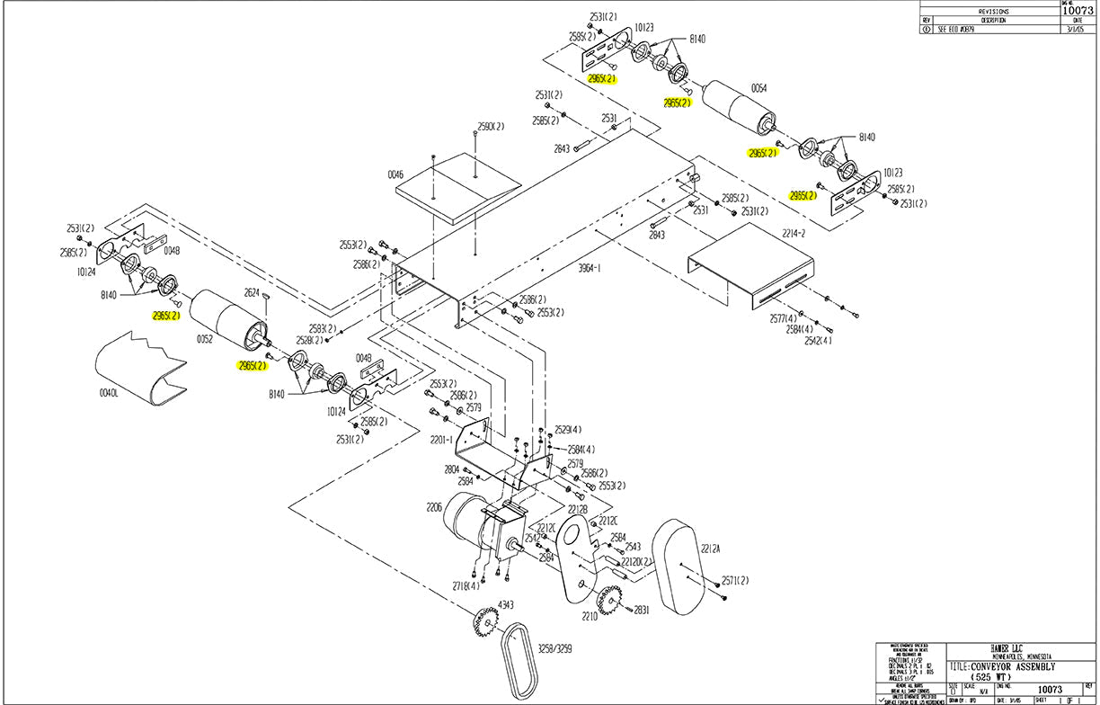 HAM-2965 | Carriage Bolt Screw — Automatic ICE™ Systems