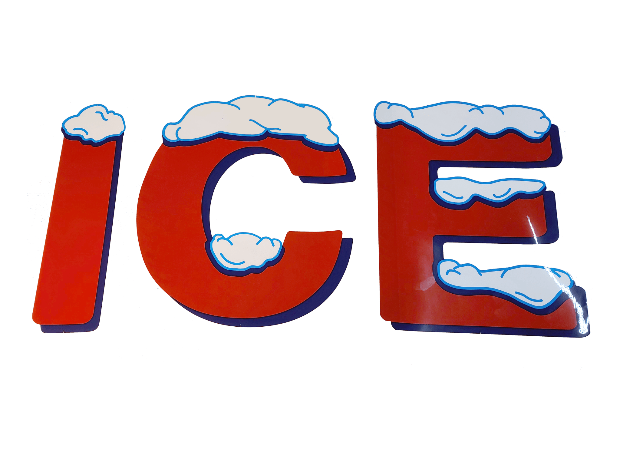 LER-107-0074S | Ice Decal (Red) – Automatic ICE™ Systems