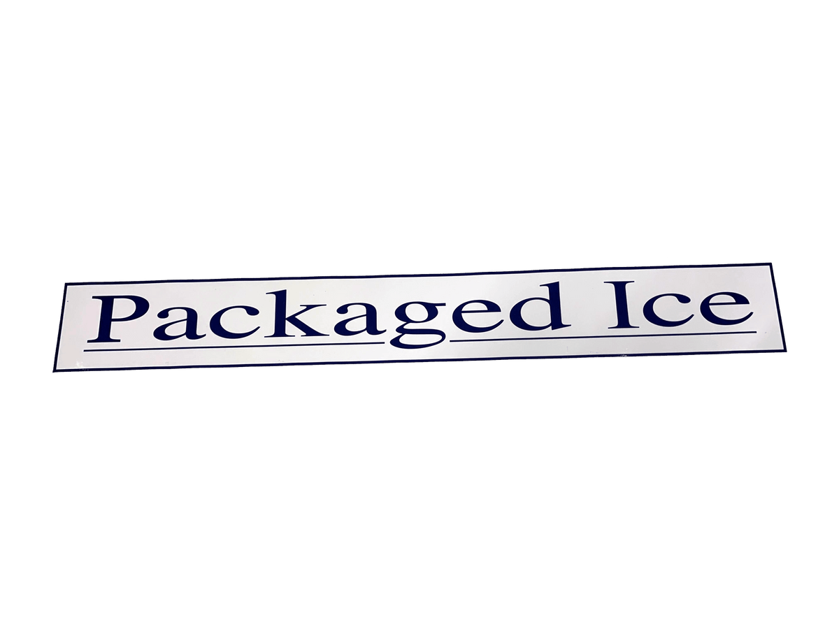 LER-107-0077 | Packaged Ice Decal (Small) — Automatic ICE™ Systems